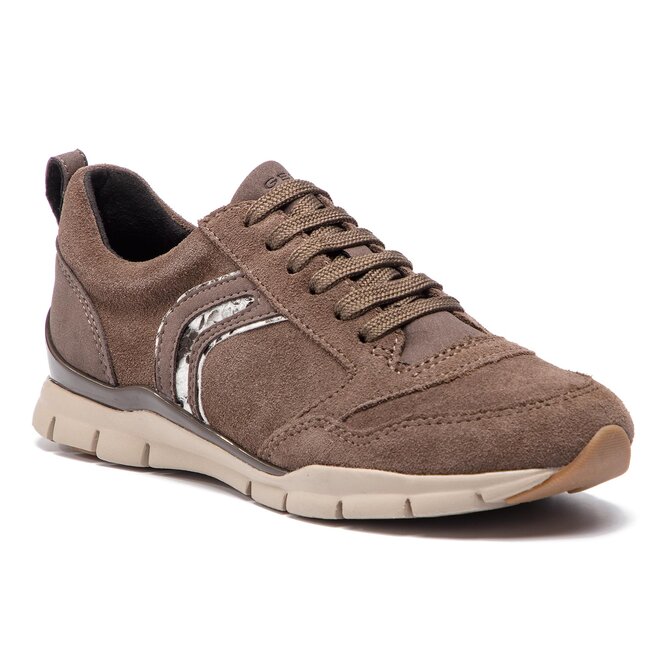 Sneakers Geox D Sukie A D84F2A 022AU C6004 Chestnut | eschuhe.de