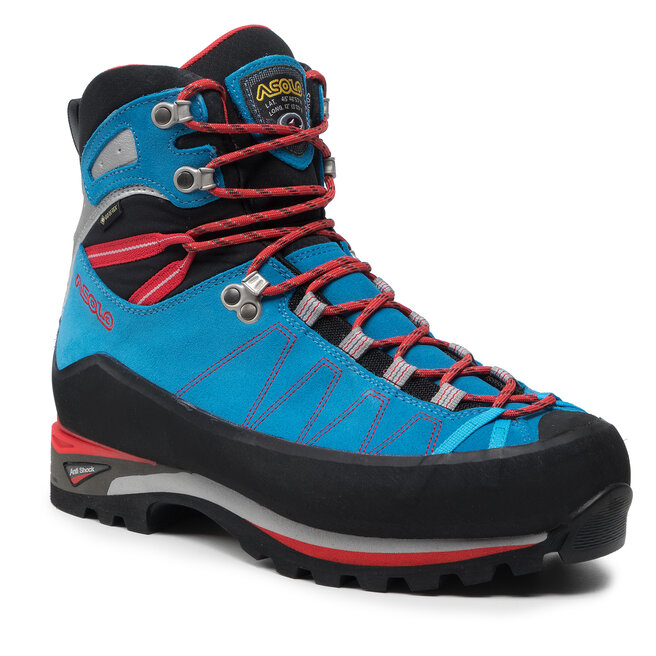Trekkingschuhe Asolo Elbrus Gv Mm A01028 00 A182 Blue Aster/Silver ...