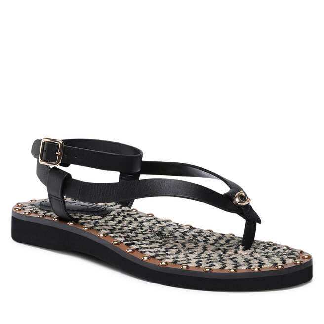 Sandalias Coach Gracey Lather CA462 Black | zapatos.es