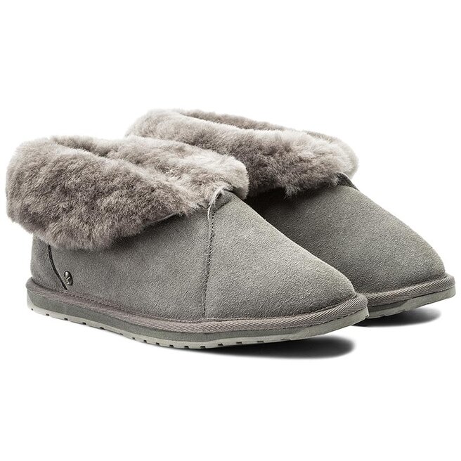 Kapcie EMU Australia Talinga W10106 Charcoal | eobuwie.com.pl