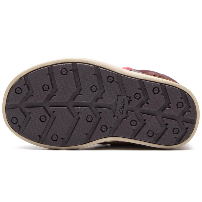 Stivali da neve Clarks Arrow Moon Gtx GORE-TEX 261378817 Burgundy Combi ...