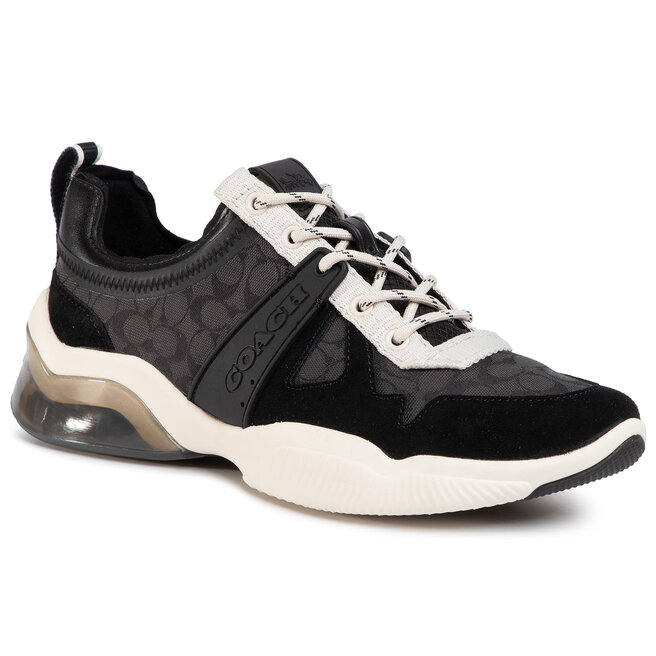 Sneakers Coach Citysole Sig Runner G5047 10011275 Black/Chalk | eschuhe.de