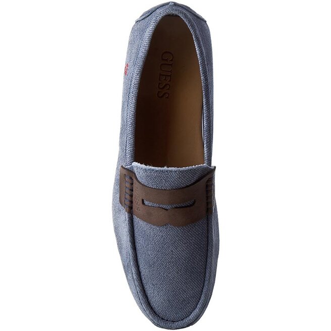Mokasyny Guess FMGA22 SUE14 Niebieski | eobuwie.com.pl