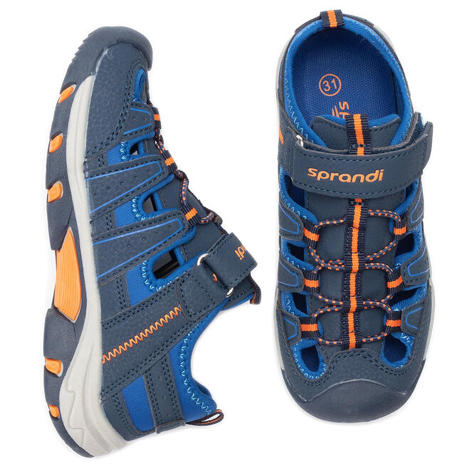 Sandały Sprandi CP69-18214 Granatowy | eobuwie.com.pl