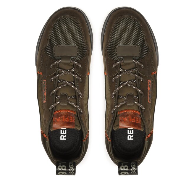 Sneakersy Replay Field Classic X GMS1P.000.C0032L Zelená | eobuv.cz