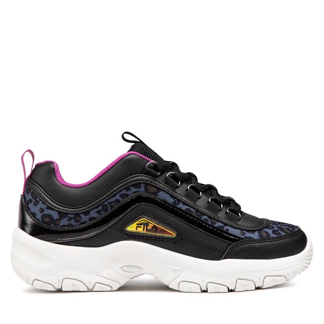 Zapatillas Fila Strada A Low Teens FFT0011.83152 Black/Leopard | zapatos.es