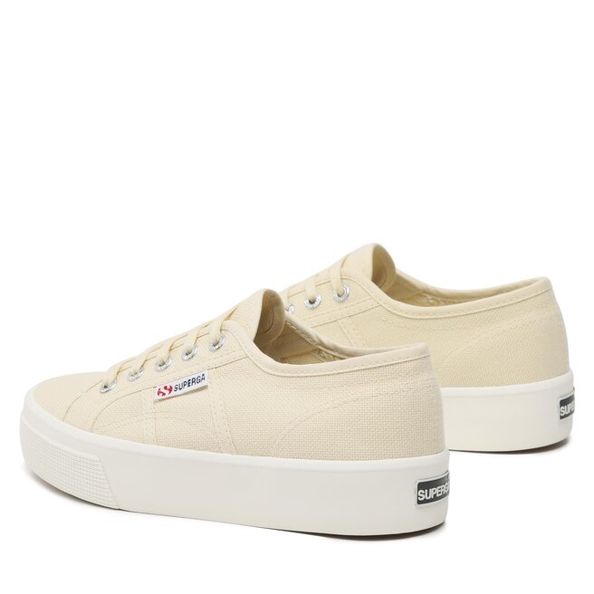 Tenisówki Superga 2730 Mid Platform S2127IW Beige Lt Eggshell-F Avorio ...