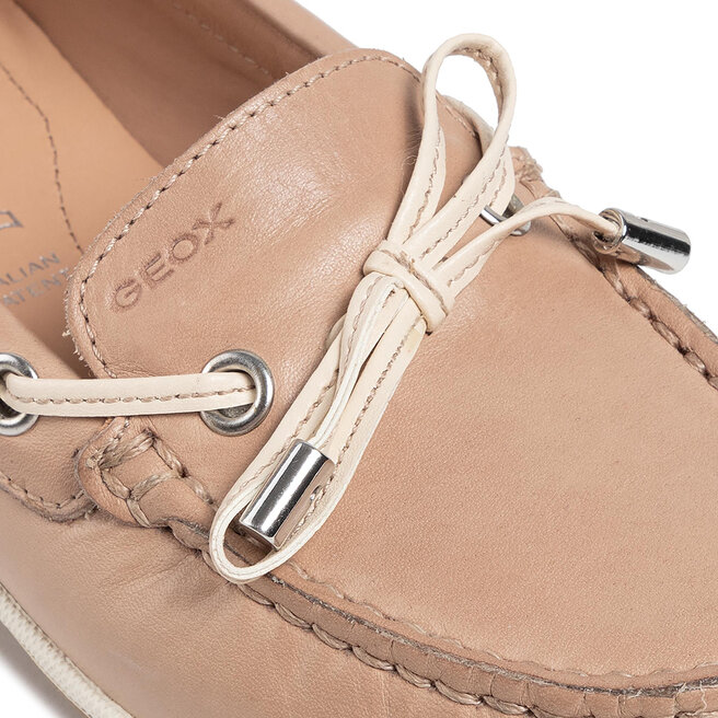 Mokasíny Geox D Vega Moc B D92DNB 043BC CH65K Hnědá | eobuv.cz