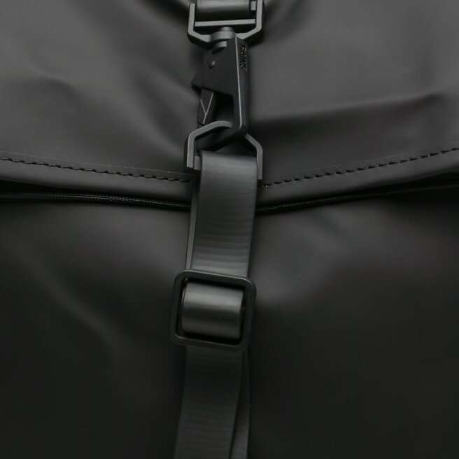 Zaino Rains Rolltop Rucksack Mini W3 13330 Nero | escarpe.it