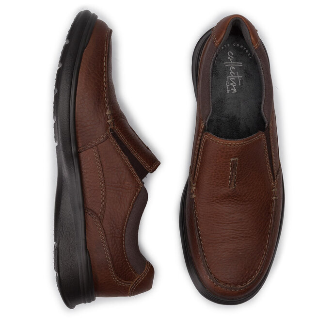Κλειστά παπούτσια Clarks Cotrell Free 261315667 Tobacco Leather ...