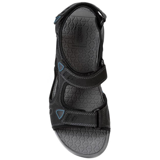 Sandały Clarks Wave Tour 203583207 Czarny | eobuwie.com.pl