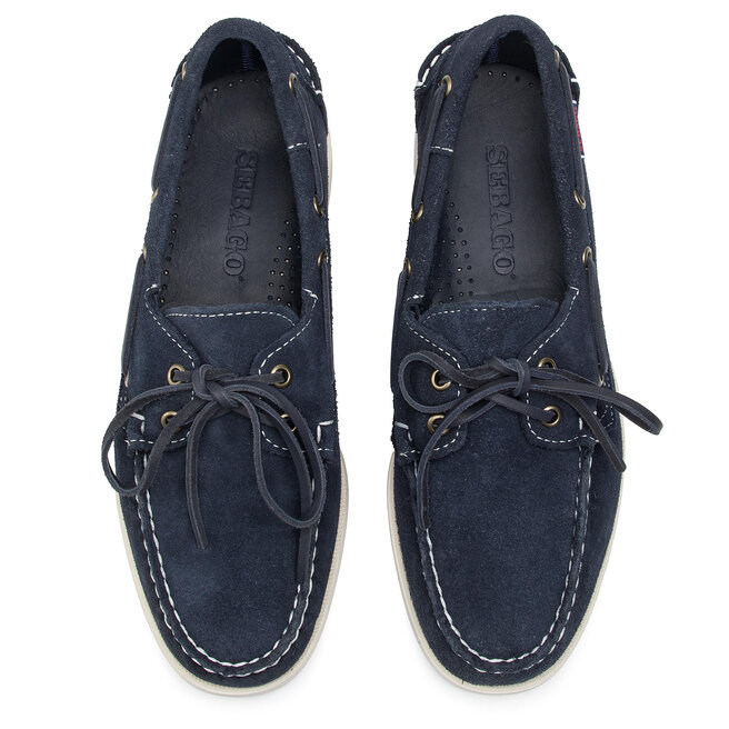 Mokassins Sebago Docksides Portland Suede 7000G90 Blue Navy 908 ...