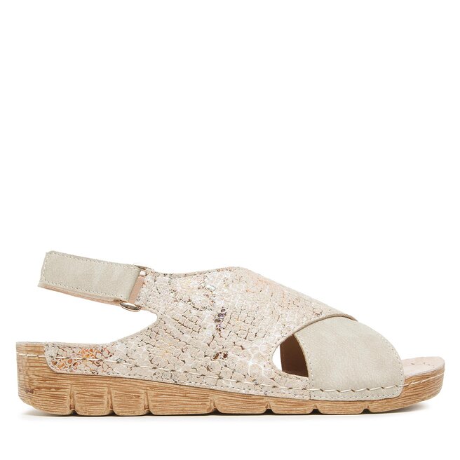 Sandały Go Soft WS123-07 Beżowy | eobuwie.com.pl