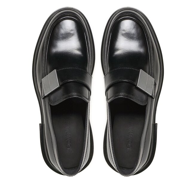 Pantofi Calvin Klein Moccasin Arch Hw HM0HM00858 Negru | epantofi.ro