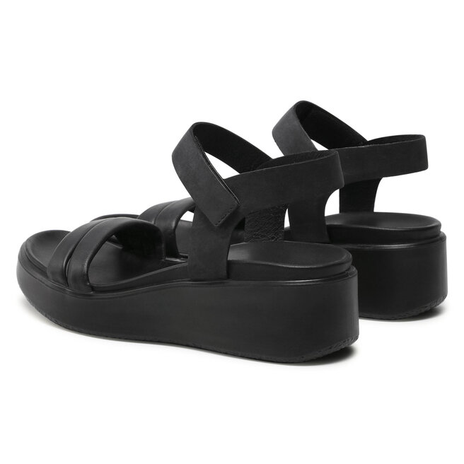 Szandál Ecco Flowt Wedge Lx W 27330351052 Black Black Ecipo Hu
