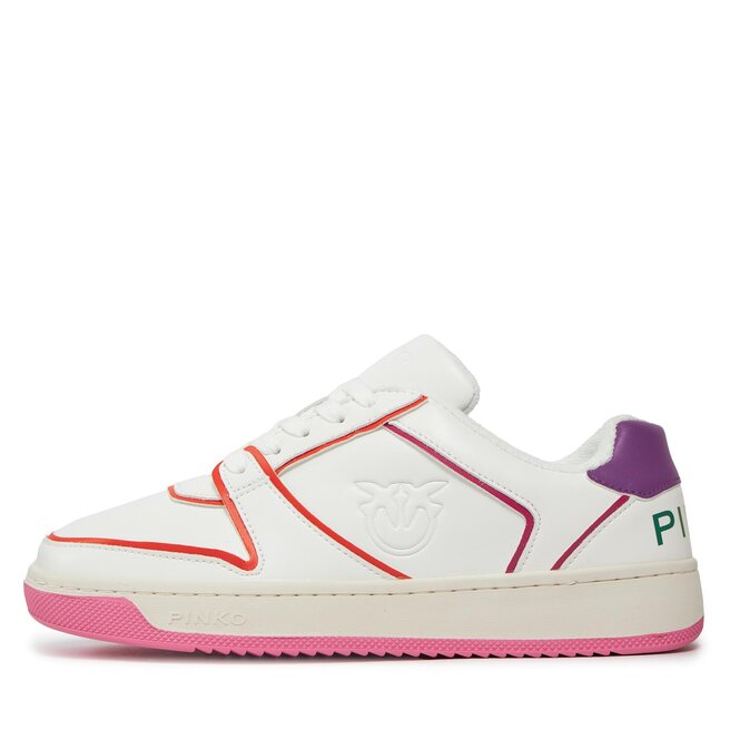 Sneakers Pinko Flamine Sneaker 20231 BLKS1 101226.A0VK Bianco/Fux ZW8 | escarpe.it