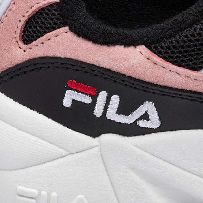 Sneakers Fila V94M Low Wmn 1010600.91P White/Black/Quartz Pink | eschuhe.de