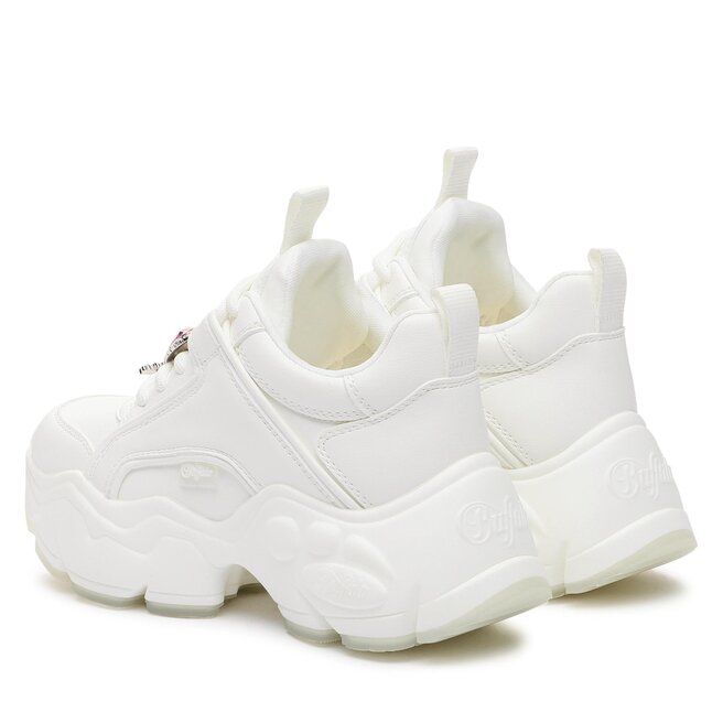 Sneakersy Buffalo Binary Ice 2.0 1630960 Biały | eobuwie.com.pl