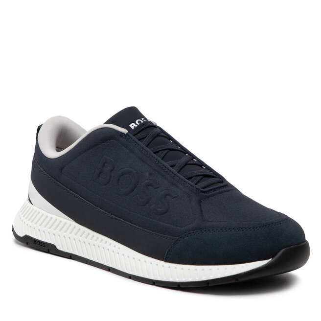 Sneakers Boss Titanium 50480890 10246044 01 Blu scuro | escarpe.it