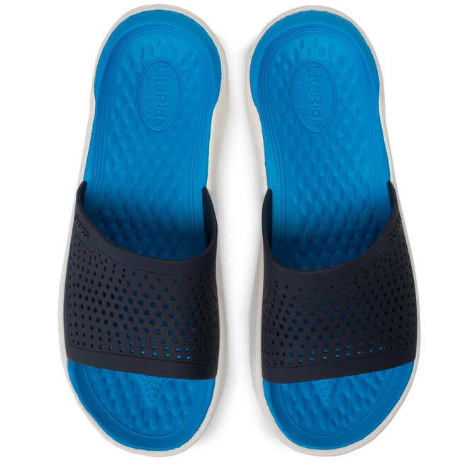 Chanclas Crocs Literide Slide 205183 Azul marino | zapatos.es