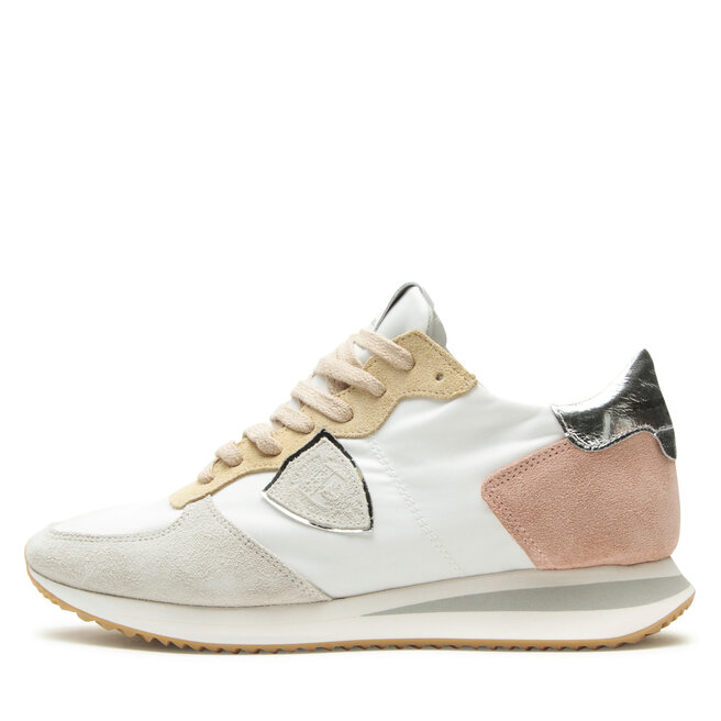 Sneakers Philippe Model Tprx Low Woman TZLD WP25 Blanc Rose | escarpe.it