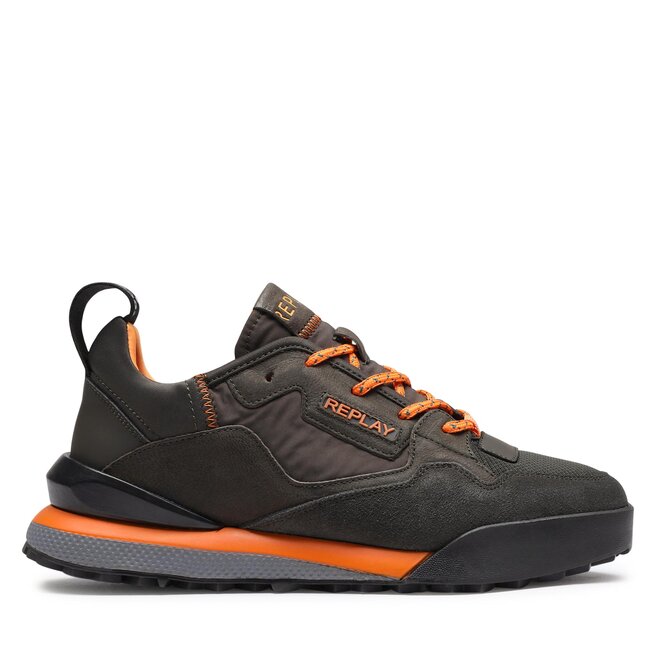 Sneakers Replay Field Master GMS8L.000.C0001L Dk Grey/Orange 1766 ...