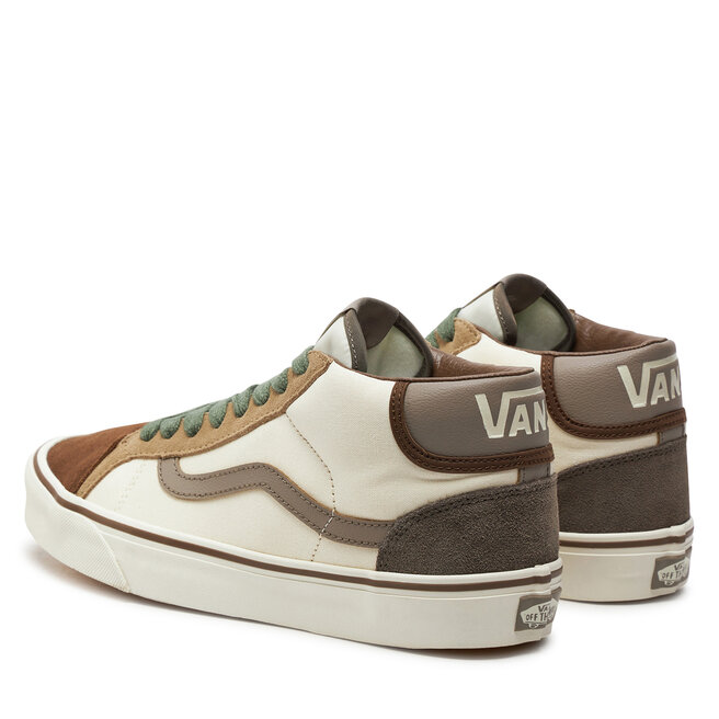 Sneakersy Vans Ua Mid Skool 37 VN0A3TKFCFF1 Brązowy | eobuwie.com.pl