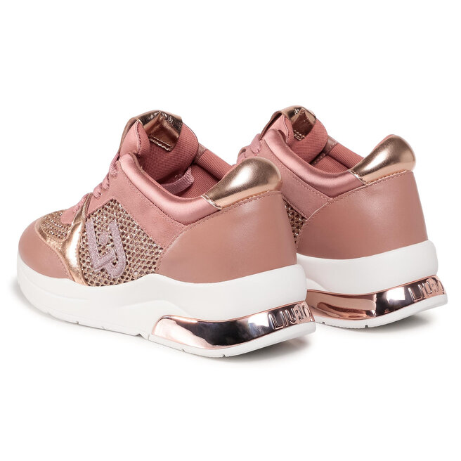 Sneakersy Liu Jo Karlie 12 BF0027 TX032 Różowy | eobuwie.com.pl