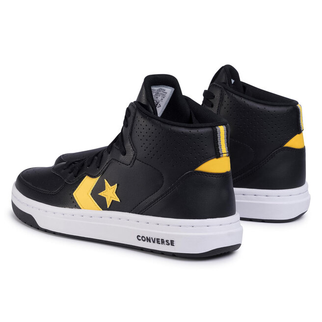 Sneakersy Converse Rival Mid 167082C Black/Amarillo/Black | eobuwie.com.pl