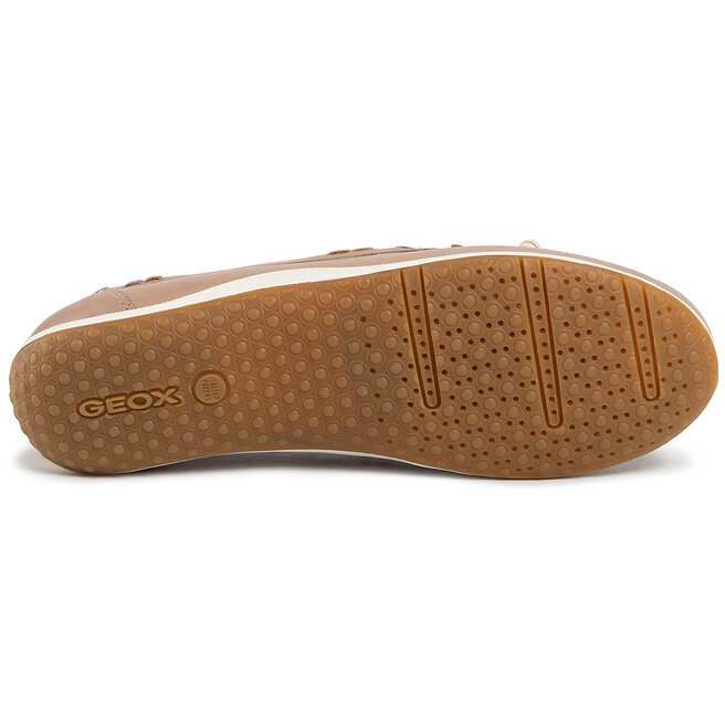 Mokasíny Geox D Vega Moc B D92DNB 043BC CH65K Hnědá | eobuv.cz