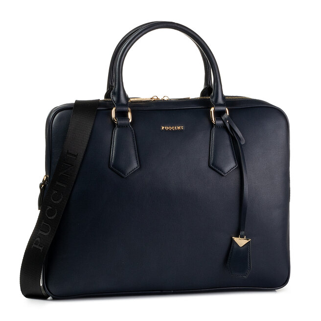 Torba na laptopa Puccini BT29748 7A Granatowy | eobuwie.com.pl