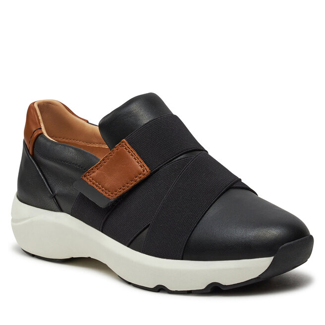 Sneakers Clarks Tivoli Strap 26177648 Negru | epantofi.ro
