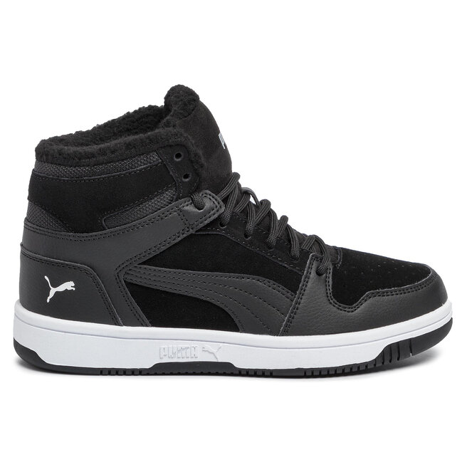 Sneakers Puma Rebound Layup Fur SD Jr 370497 01 Puma Black/Puma White ...