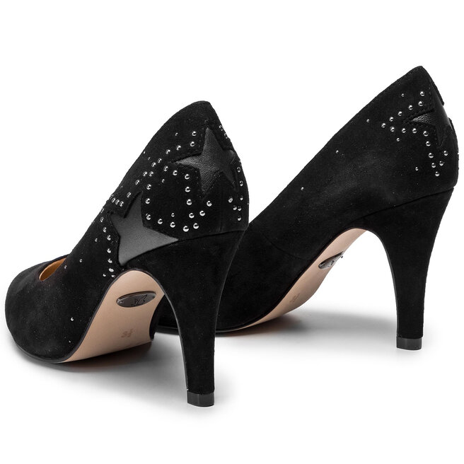 High Heels Caprice 9-22405-23 Black Suede 004 | eschuhe.de