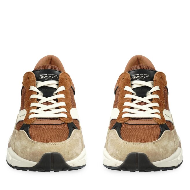 Sneakersy Gant Zupimo Sneaker 27637233 Brązowy | eobuwie.com.pl