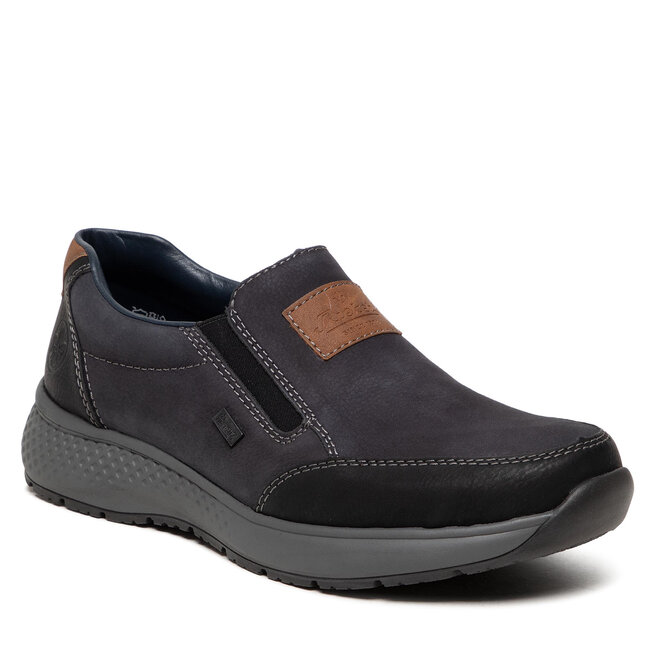 Halbschuhe Rieker B7654-02 Dunkelblau | eschuhe.de