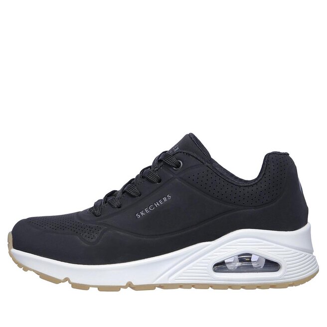 Sneakersy Skechers Uno Stand On Air 73690/BLK Black | eobuwie.com.pl