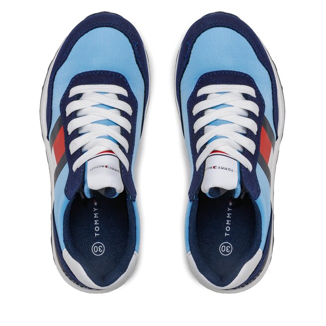 Sneakers Tommy Hilfiger Flag Low Cut Lace-Up Sneaker T3X9-32886-1587 M ...