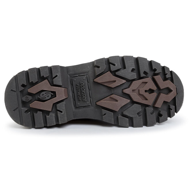 Schnürstiefeletten Dockers by Gerli 45NB004-400420 Braun | eschuhe.de