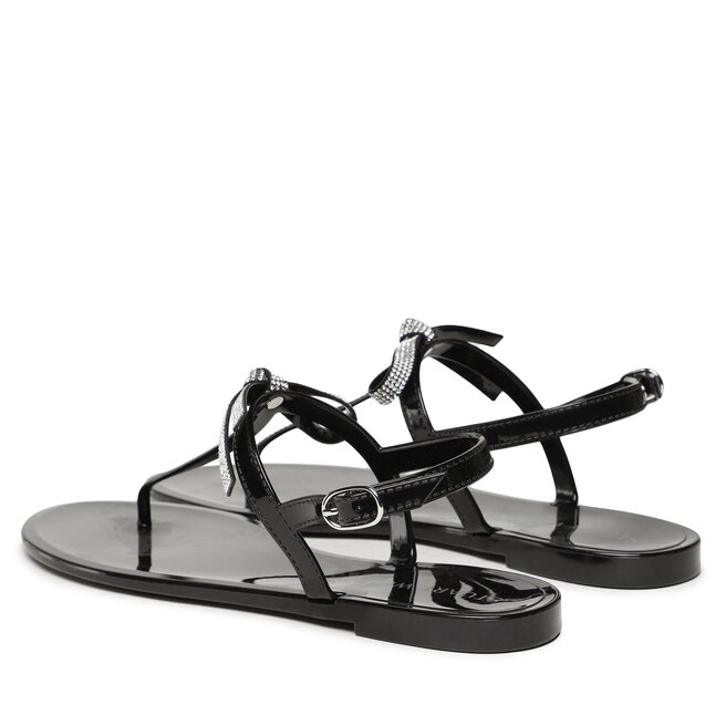 Σανδάλια Stuart Weitzman Sw Bow Jelly Sandal SW359 Μαύρο | epapoutsia.gr