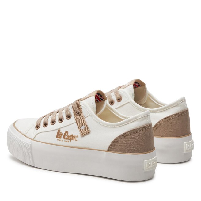 Tenisówki Lee Cooper LCW-24-31-2198LA Biały | eobuwie.com.pl