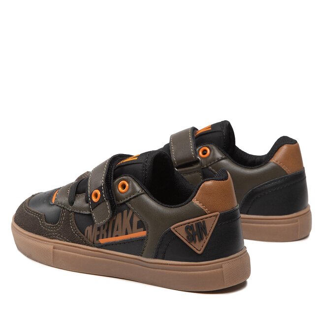 Sneakers Shone 14050-051 Black/Military | eschuhe.de
