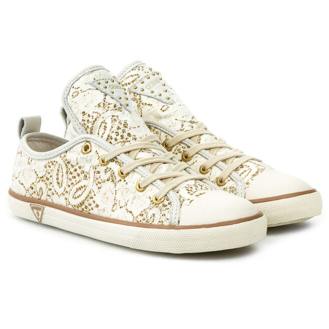 Sneakers aus Stoff Guess Jacilyn FL1JAY LAC12 WHIPL | eschuhe.de