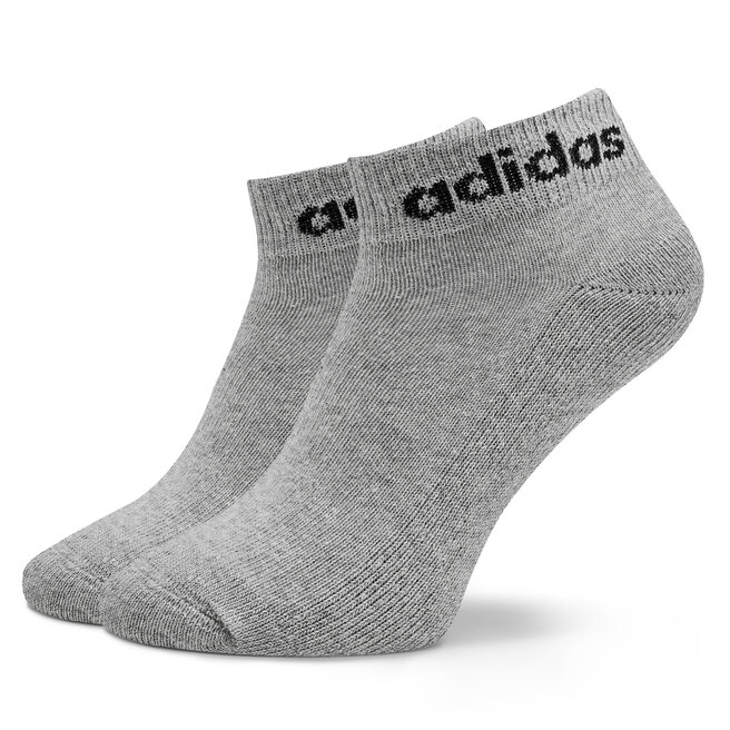 Nízké ponožky Unisex adidas Linear Ankle Socks Cushioned Socks 3 Pairs ...