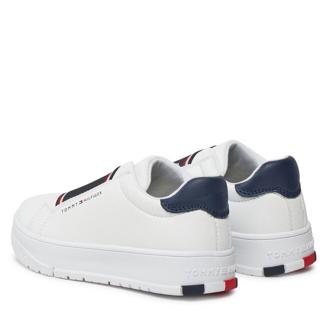 Zapatillas Tommy Hilfiger Lace-Up Sneaker T3X9-33358-1355 M White/Blue ...