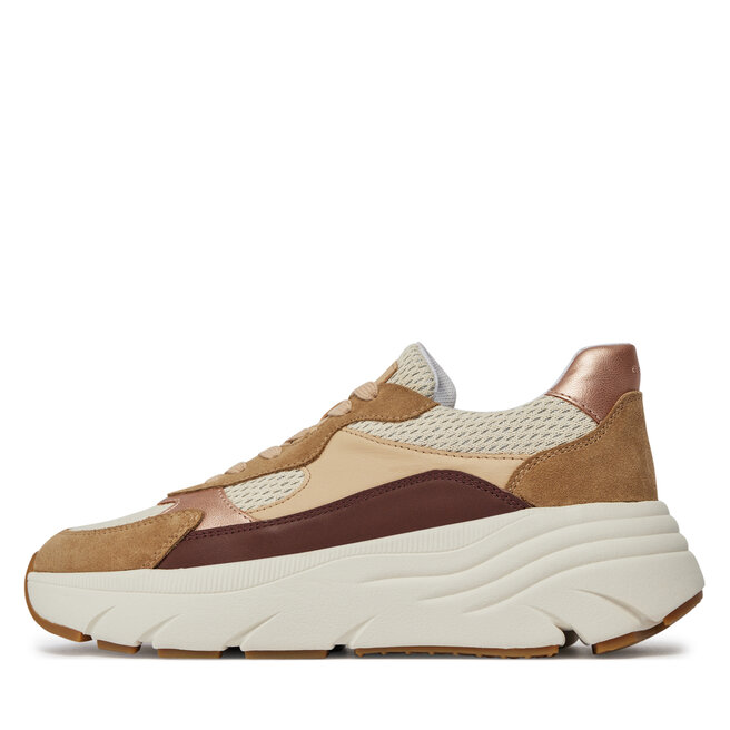 Sneakersy Geox D Diamanta D45UFB 0AS22 C8182 Béžová | eobuv.cz