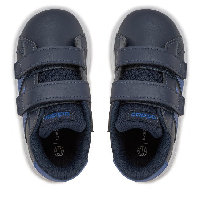 Sportcipők adidas Grand Court Lifestyle Hook and Loop Shoes IG2557 Kék | ecipo.hu
