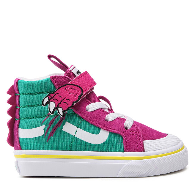 Zapatillas Vans Dino Sk8-Hi Re VN0A4TZLARL1 (Dino) Fuchsia Red/Pepper ...