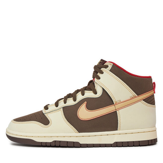 Sneakers Nike Dunk Hi Retro Se FB8892-200 Marrone | escarpe.it