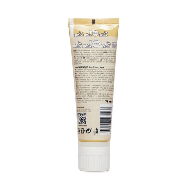 Krem do obuwia Bama Shoe Cream 44G34F000C Czarny | eobuwie.com.pl